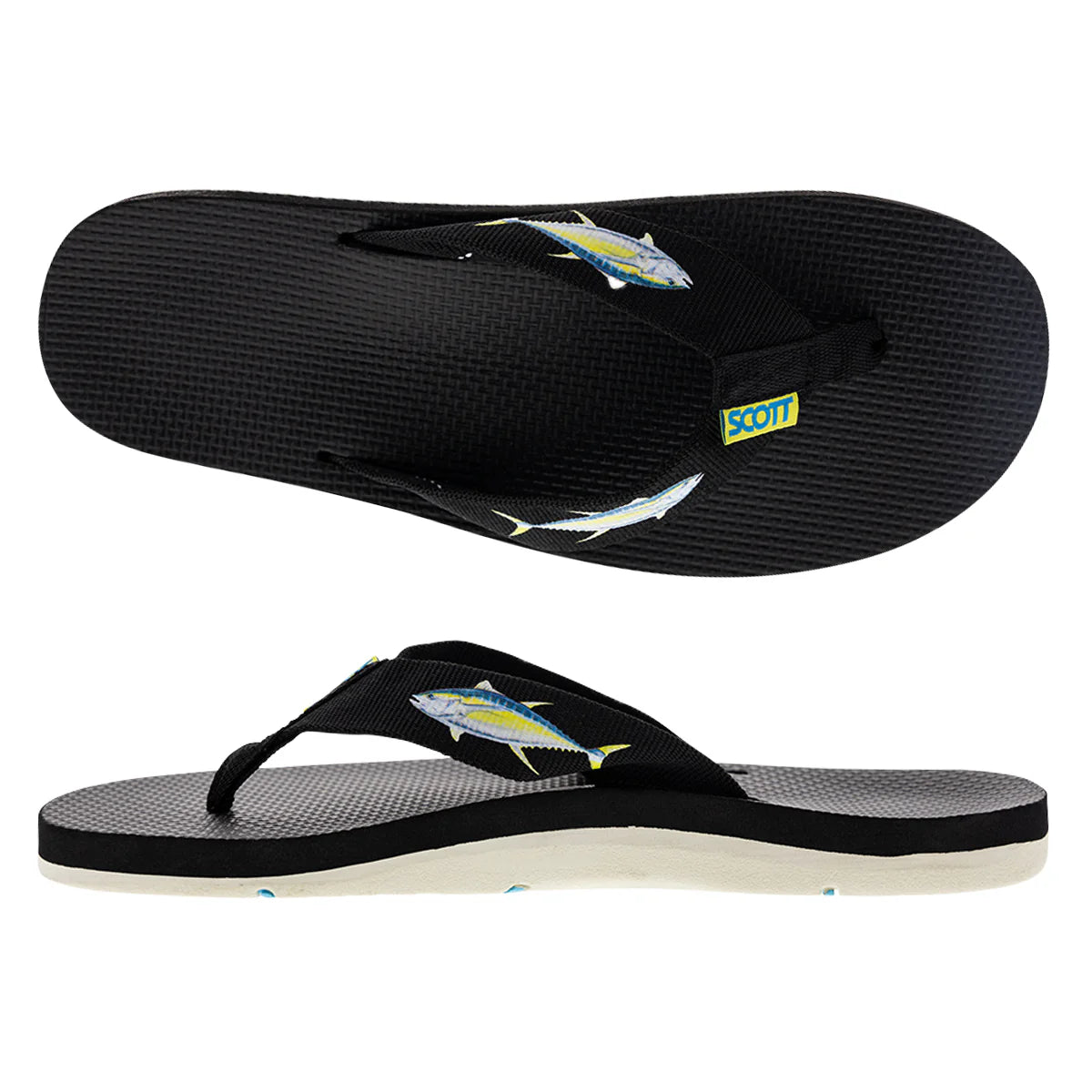 Men's - Scott Hawaii - Hokulea Slippers (Ahi Design) - Men's Mariner F ...